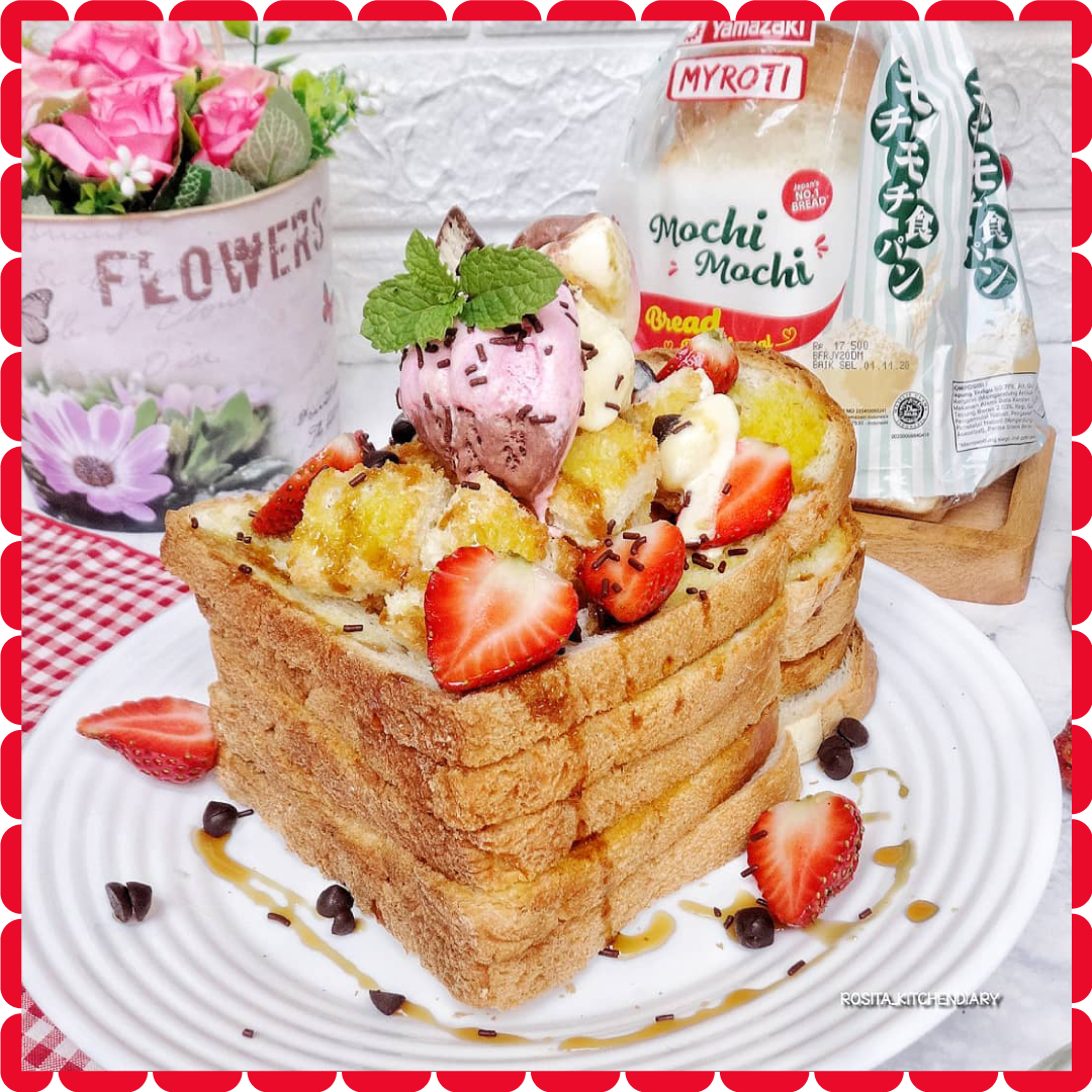 Kreasi Menu Sarapan Mochi-Mochi Bread – Yamazaki Myroti